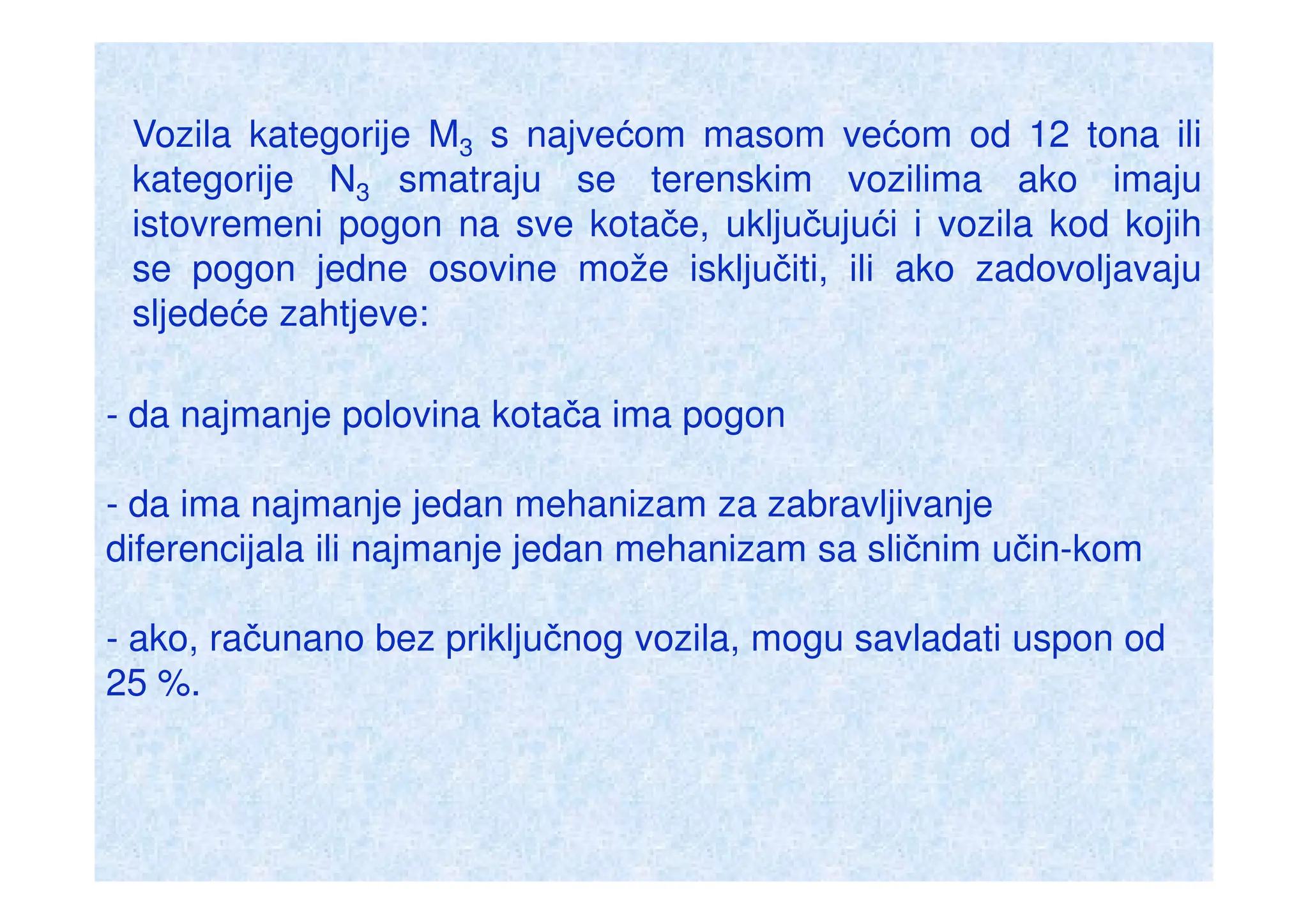 001 Klasifikacija vozila prema ECE.pdf.. | PDF