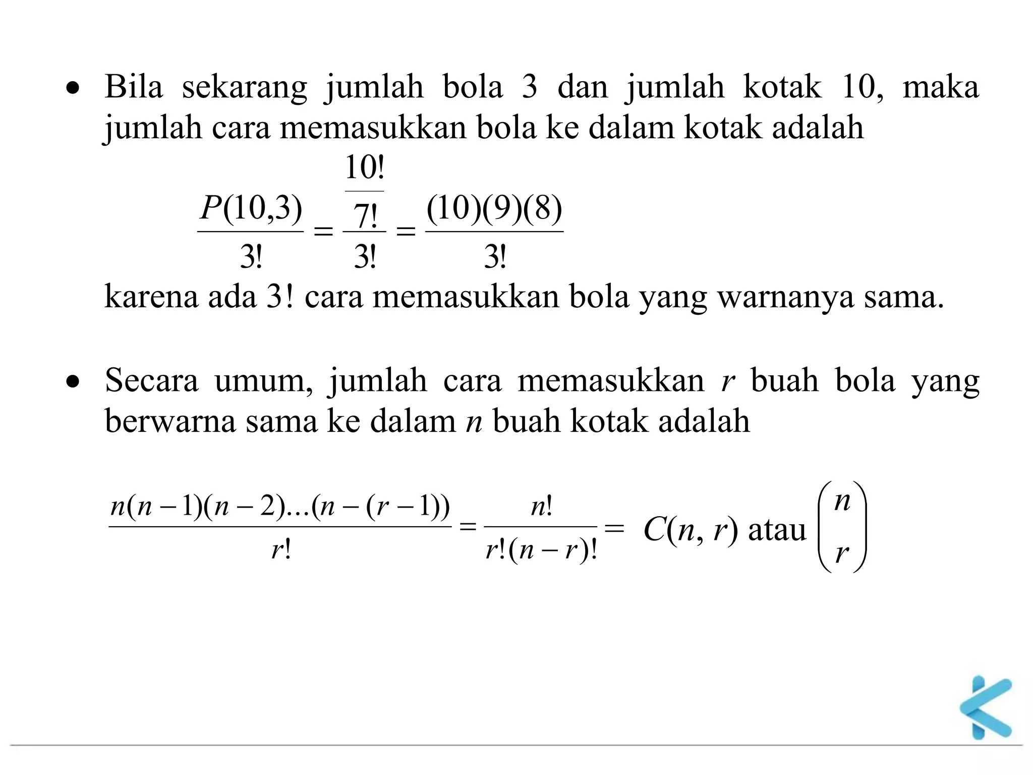 Matematika Diskrit - 08 kombinatorial - 03 | PDF