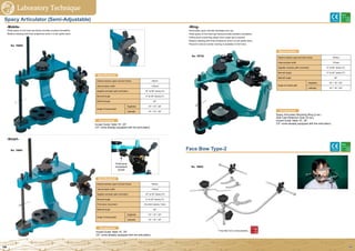 YDM Laboratory Technique Catalogue | PDF