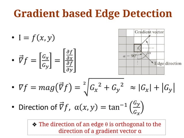 08 Lecture Chapter 10 Image Segmentation Part I Edge Detection Pptx