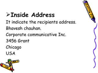 08 letter writing | PPT