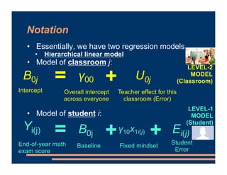 Mixed Effects Models - Level-2 Variables | PDF