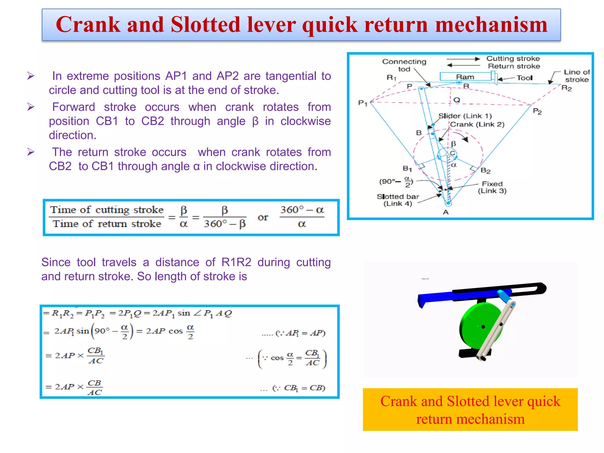 08 linear cutting processes (shaper, planer, slotter, broaching and ...
