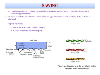 08 linear cutting processes (shaper, planer, slotter, broaching and ...