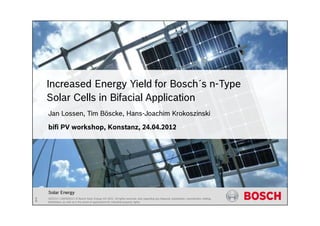 08 lossen bosch solar energy | PPT