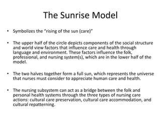 Madeleine Leininger’s Transcultural Nursing | PPTX
