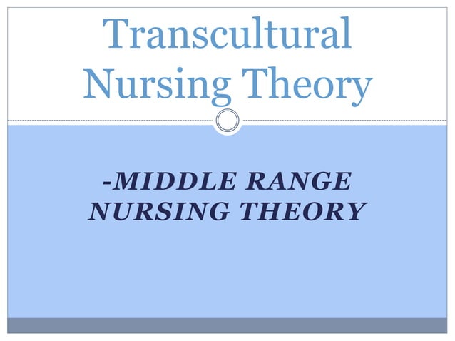 Madeleine Leininger’s Transcultural Nursing | PPTX