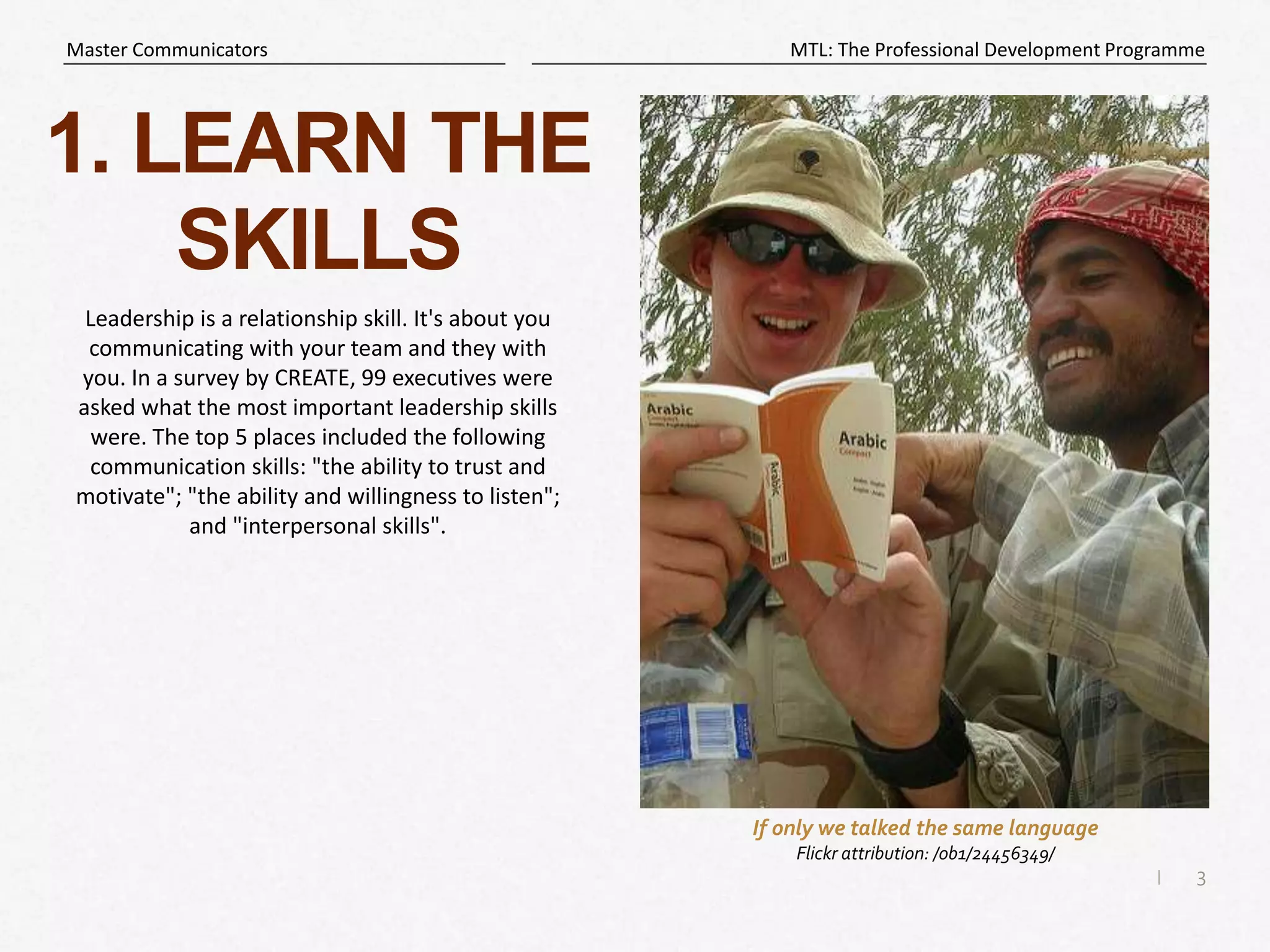 Master Communicators | PPTX