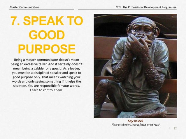 Master Communicators | PPTX | Career Advice | Careers