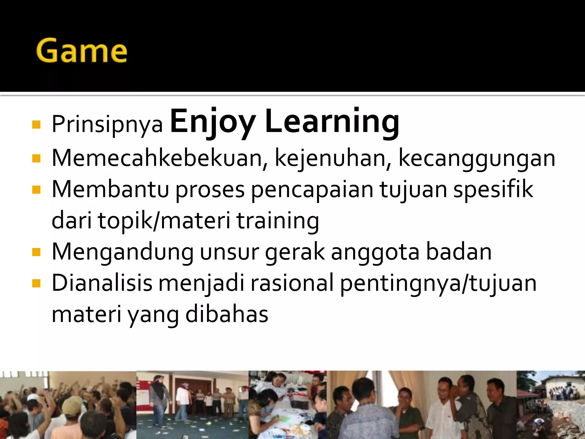 Metode dan Teknik Fasilitasi. langkah Praktis Mencapai Tujuan fasilitasi | PPTX