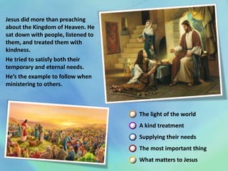 08 ministering like jesus | PPT