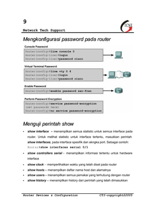 08module 18 router-devices-configuration | PDF
