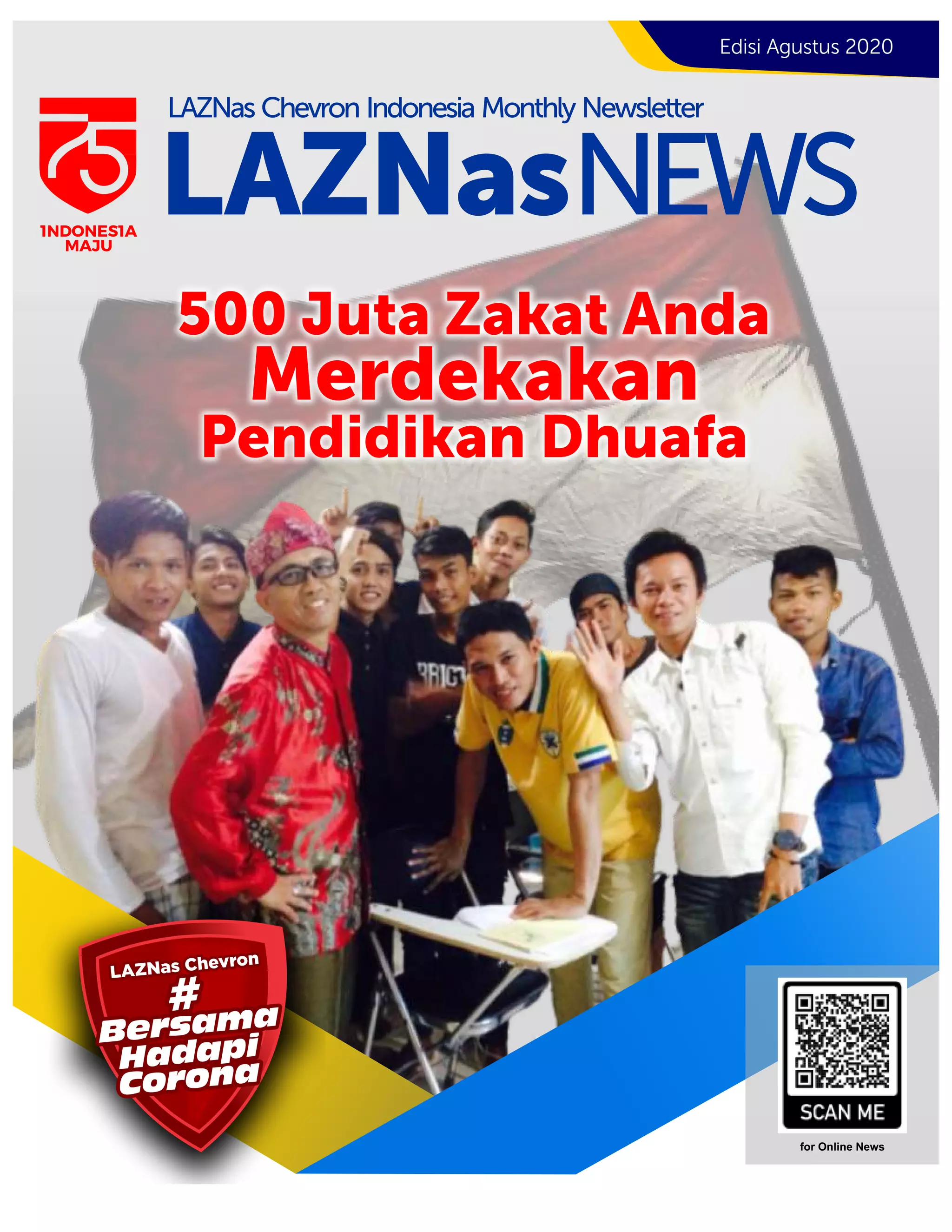 Monthly Report LAZNas Chevron Edisi Agustus 2020 | PDF