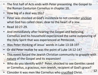 Session 08 New Testament Overview - Acts | PPTX