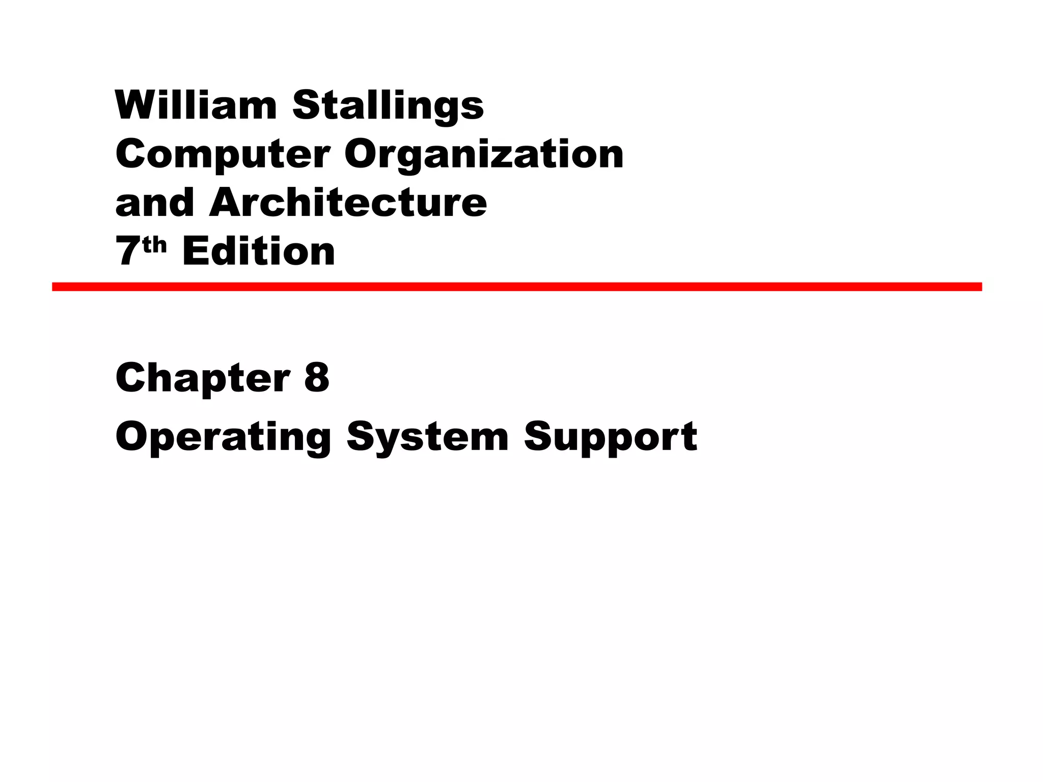 08 operating system support | PPT