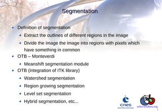Madagascar2011 - 08 - OTB segmentation and classification | PPT