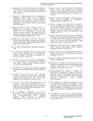 Ensemble Feature Selection (EFS) and Ensemble Convolutional Neural ...