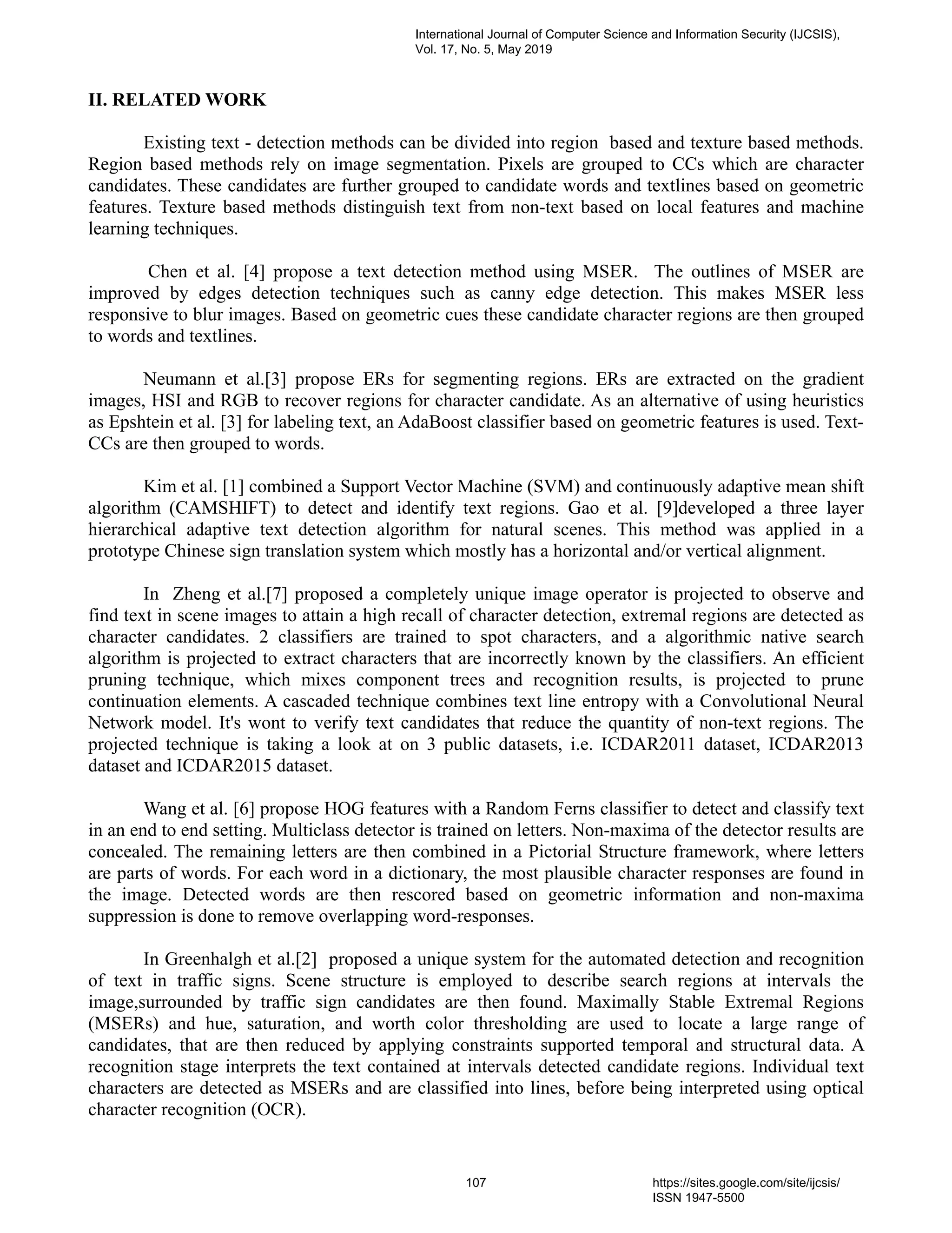 Text Extraction System by Eliminating Non-Text Regions | PDF