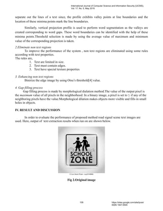 Text Extraction System by Eliminating Non-Text Regions | PDF