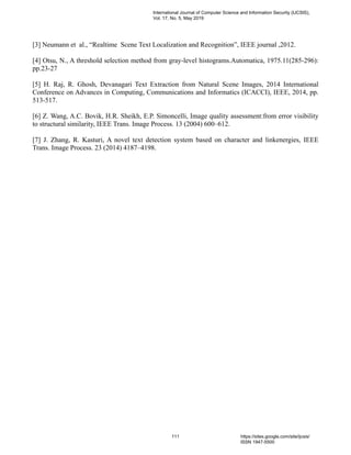 Text Extraction System by Eliminating Non-Text Regions | PDF