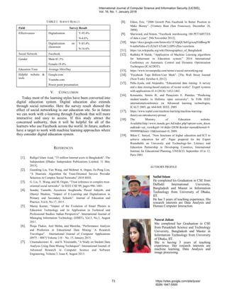 Digitalization and Education System: A Survey | PDF