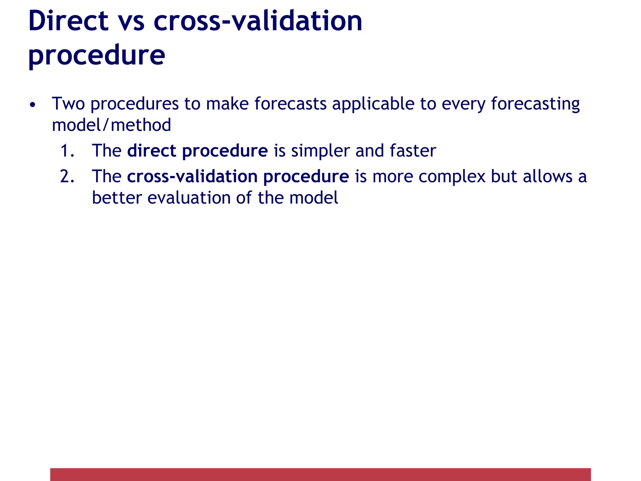 Quantitative Forecasting Techniques In Scm Ppt