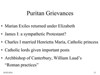 08 pilgrims puritans | PPT | Christianity | Religion & Spirituality