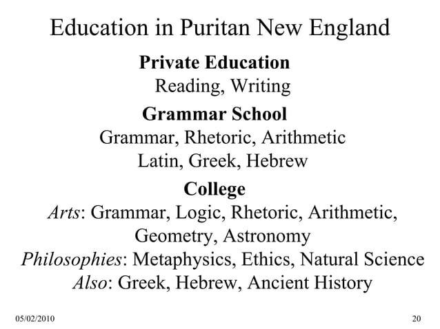 08 pilgrims puritans | PPT