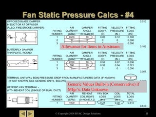 HVAC - Airside Design | PPT