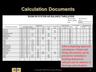 HVAC - Airside Design | PPT