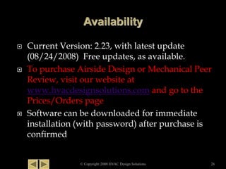 HVAC - Airside Design | PPT