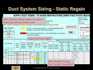HVAC - Airside Design | PPT