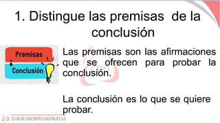 08 premisas para argumentos | PPTX