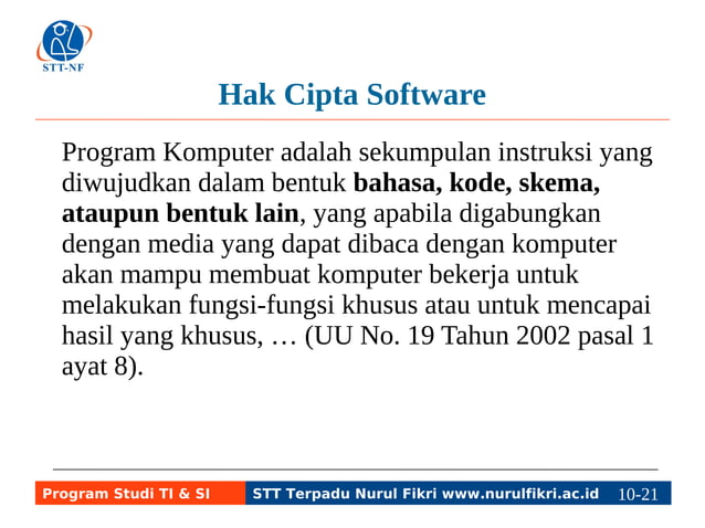 08 presentasi lisensi-lisensi_software_open_source | PDF