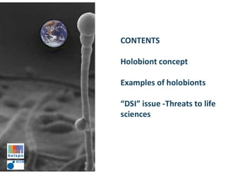Holobiont concept to explore metagenomics and e-DNA | PDF