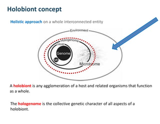 Holobiont concept to explore metagenomics and e-DNA | PDF