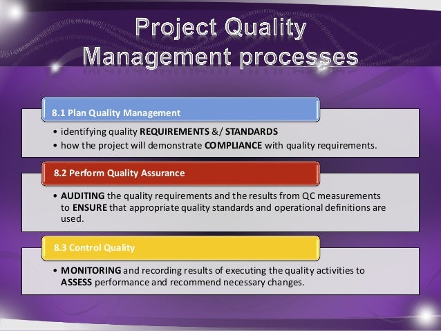 08 project quality management
