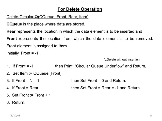 08_Queues.pptx showing how que works given vertex | PPTX