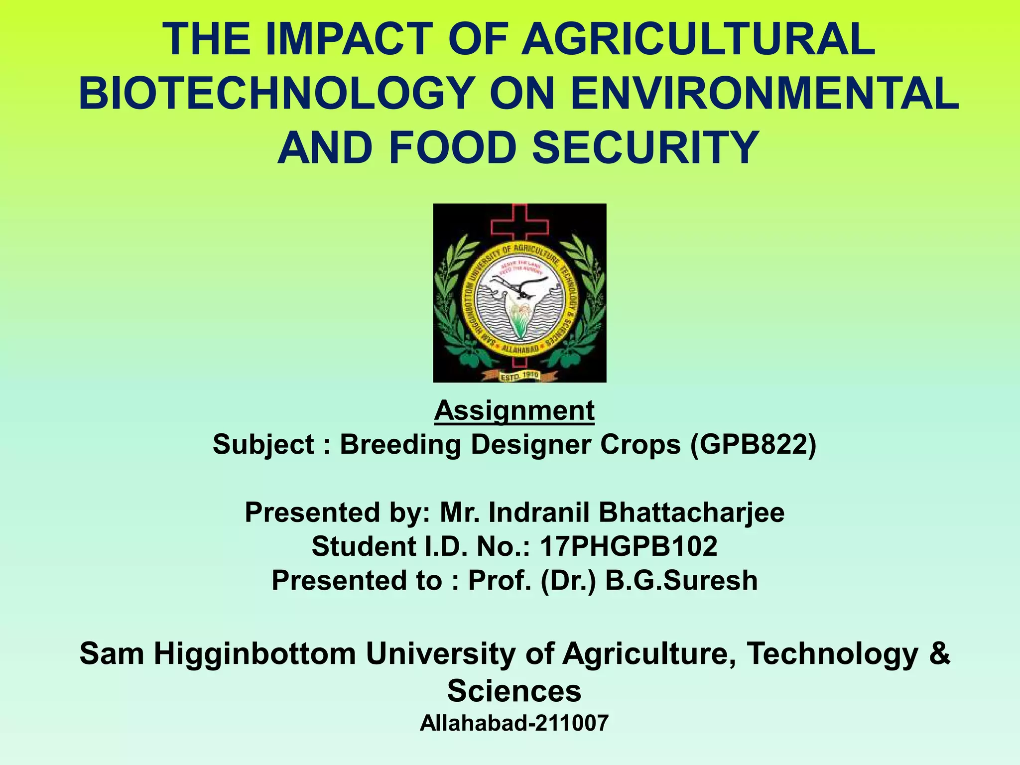 08 risk analysis and biosafety of gmos | PDF
