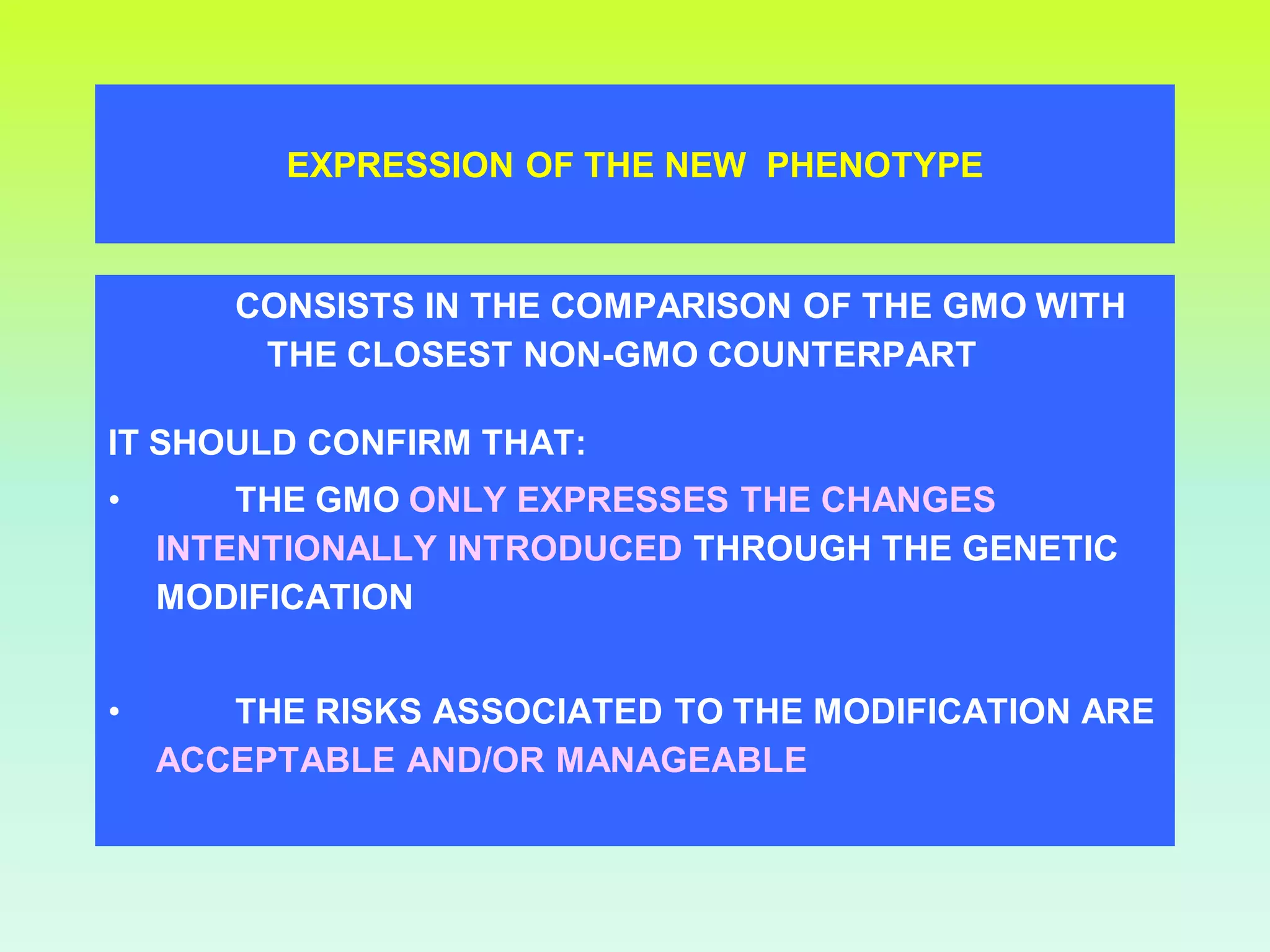 08 risk analysis and biosafety of gmos | PDF