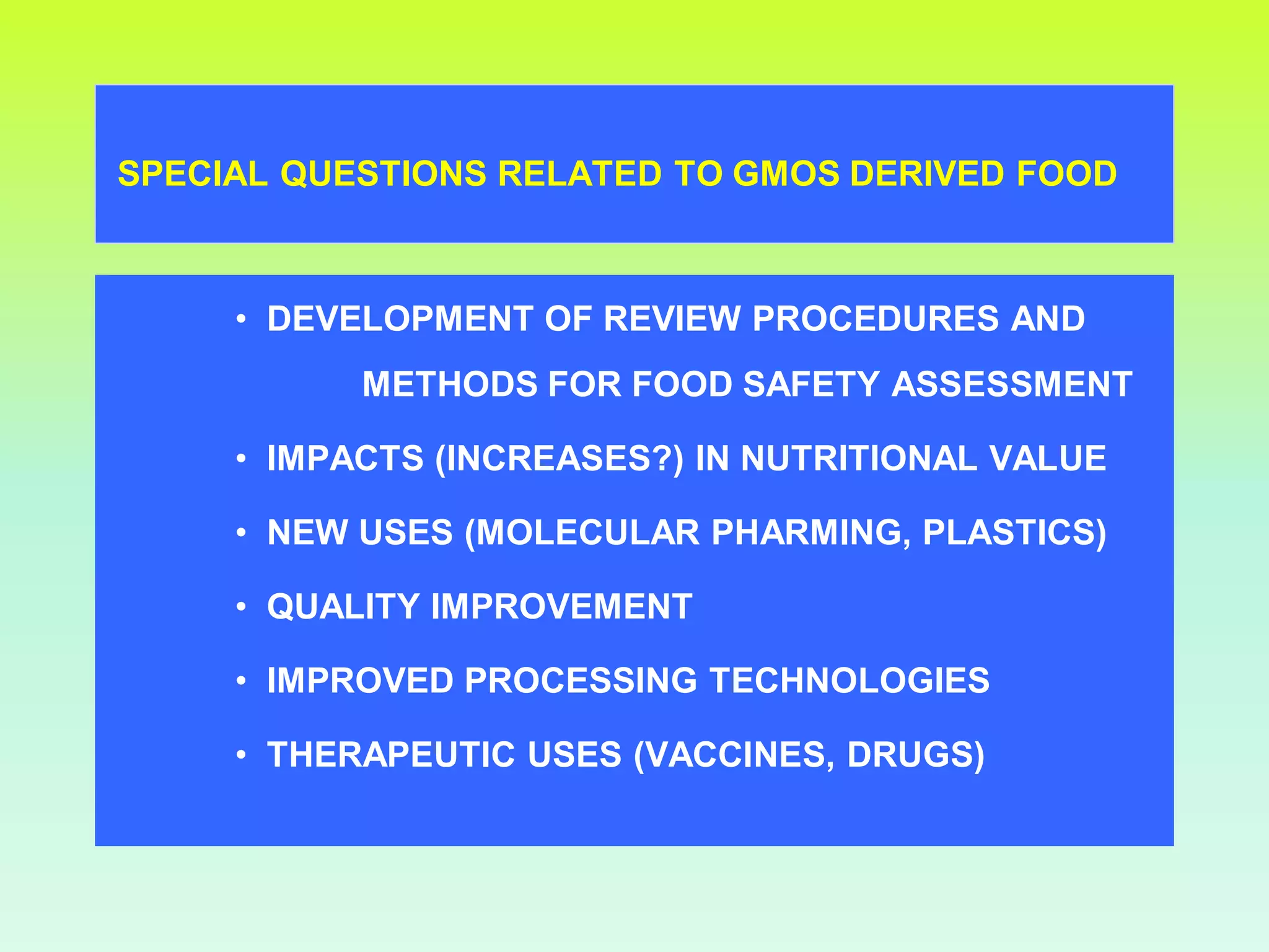 08 risk analysis and biosafety of gmos | PDF