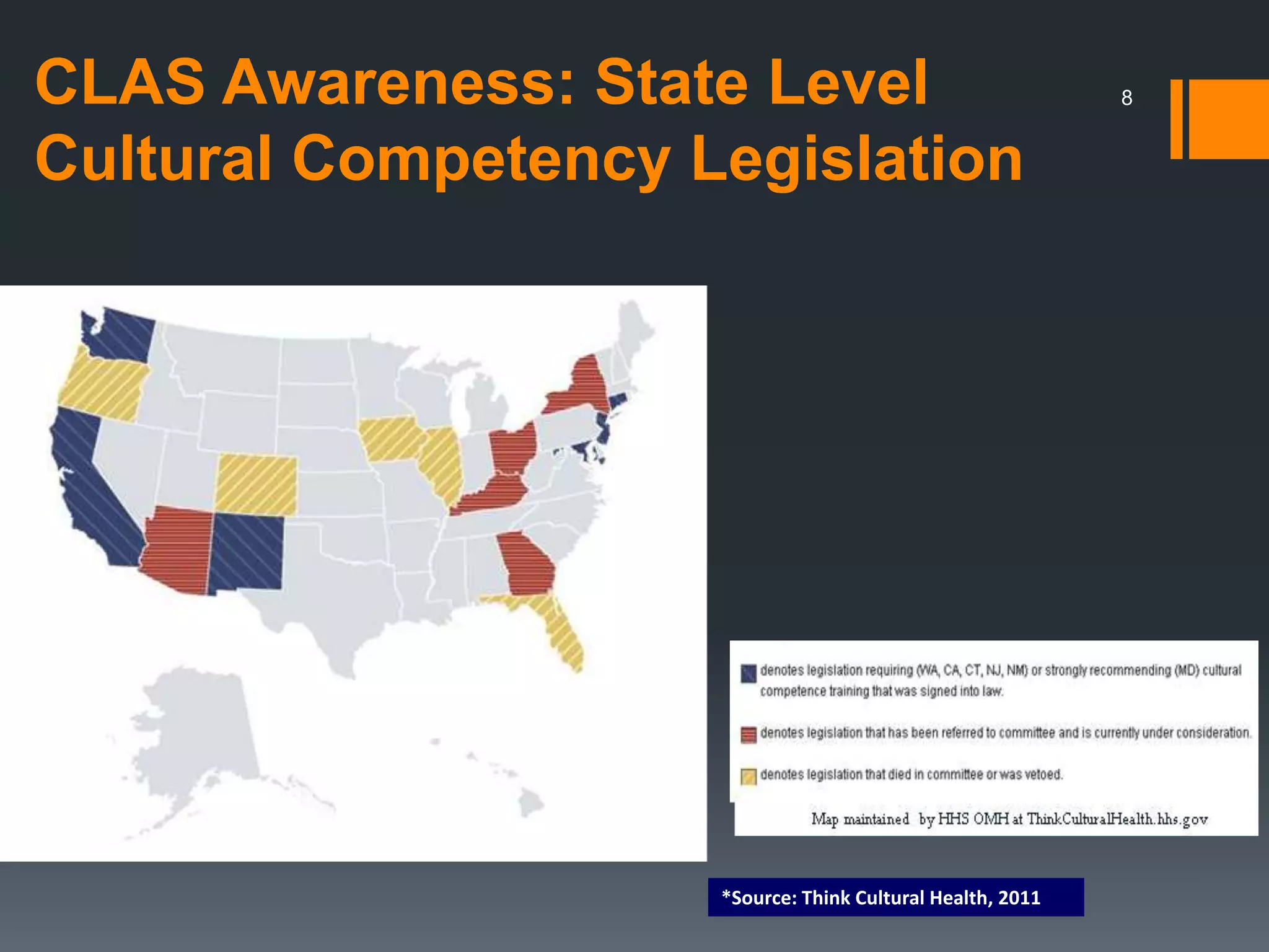Utilizing National CLAS Standards (Cultural and Linguistic Appropriate ...