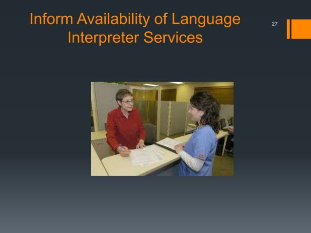 Utilizing National CLAS Standards (Cultural and Linguistic Appropriate ...