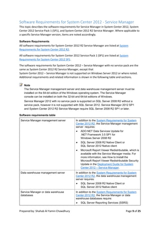 Microsoft System Center Service Manager on a Single Computer | PDF