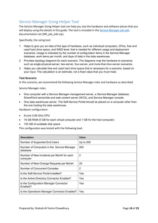 Microsoft System Center Service Manager on a Single Computer | PDF