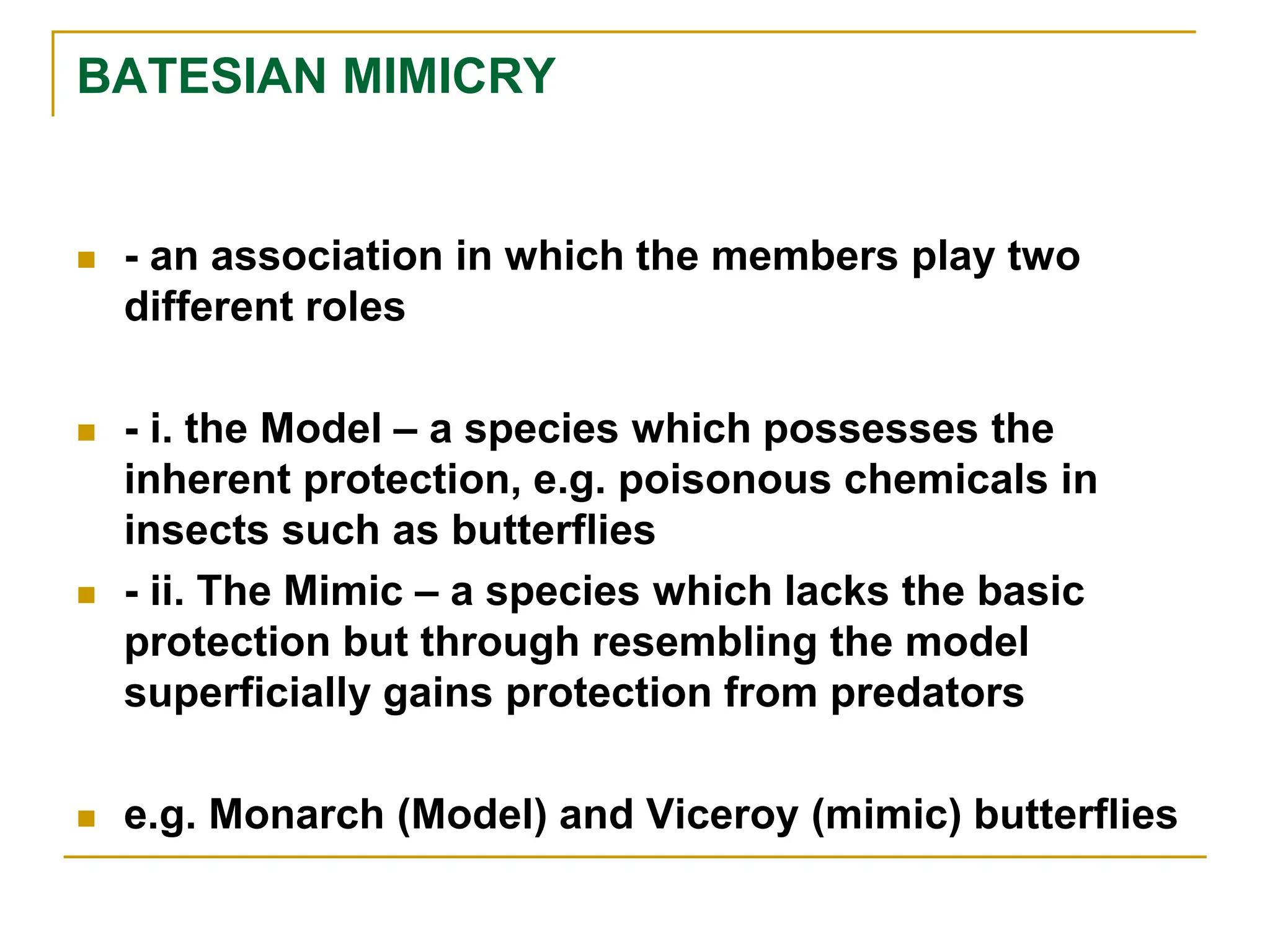 Mimicry in animals insects colour likes and dislikes .ppt