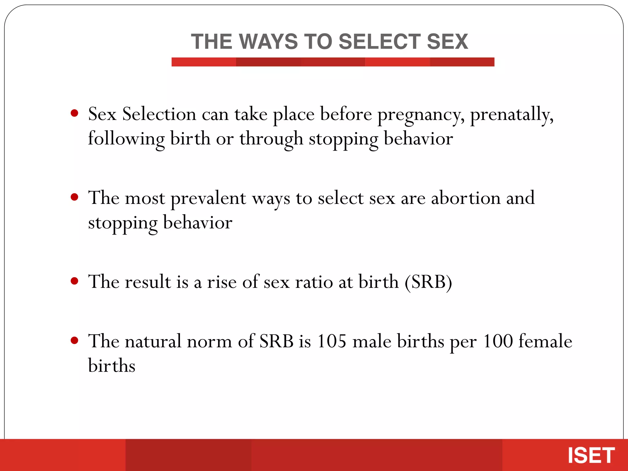 Gender - Biased Sex Selection | PDF