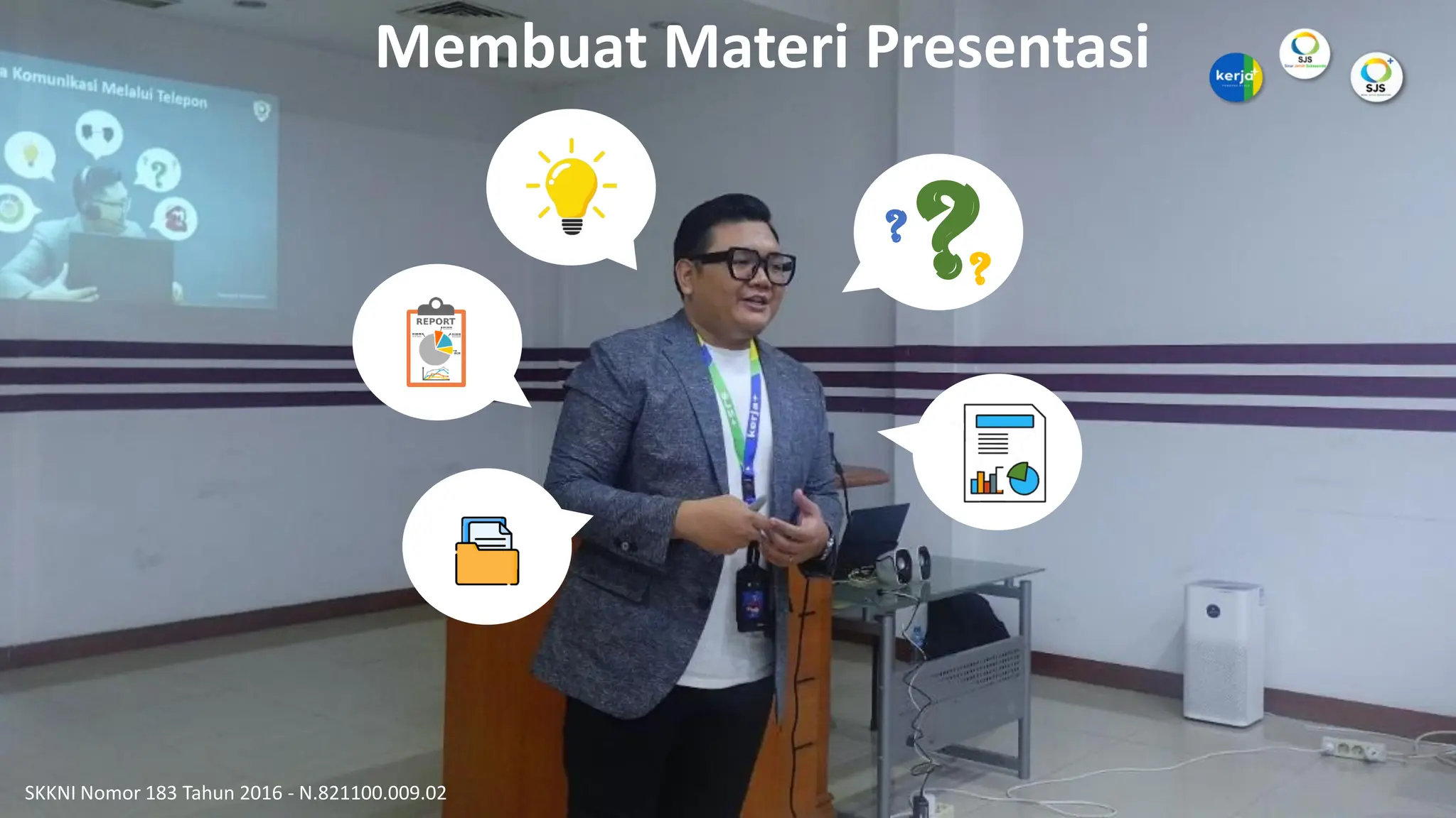 Membuat materi presentasi - contoh praktis | PDF