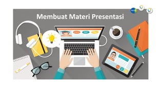 Membuat materi presentasi - contoh praktis | PDF