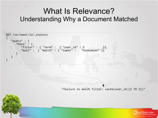 08. ElasticSearch : Sorting and Relevance | PDF